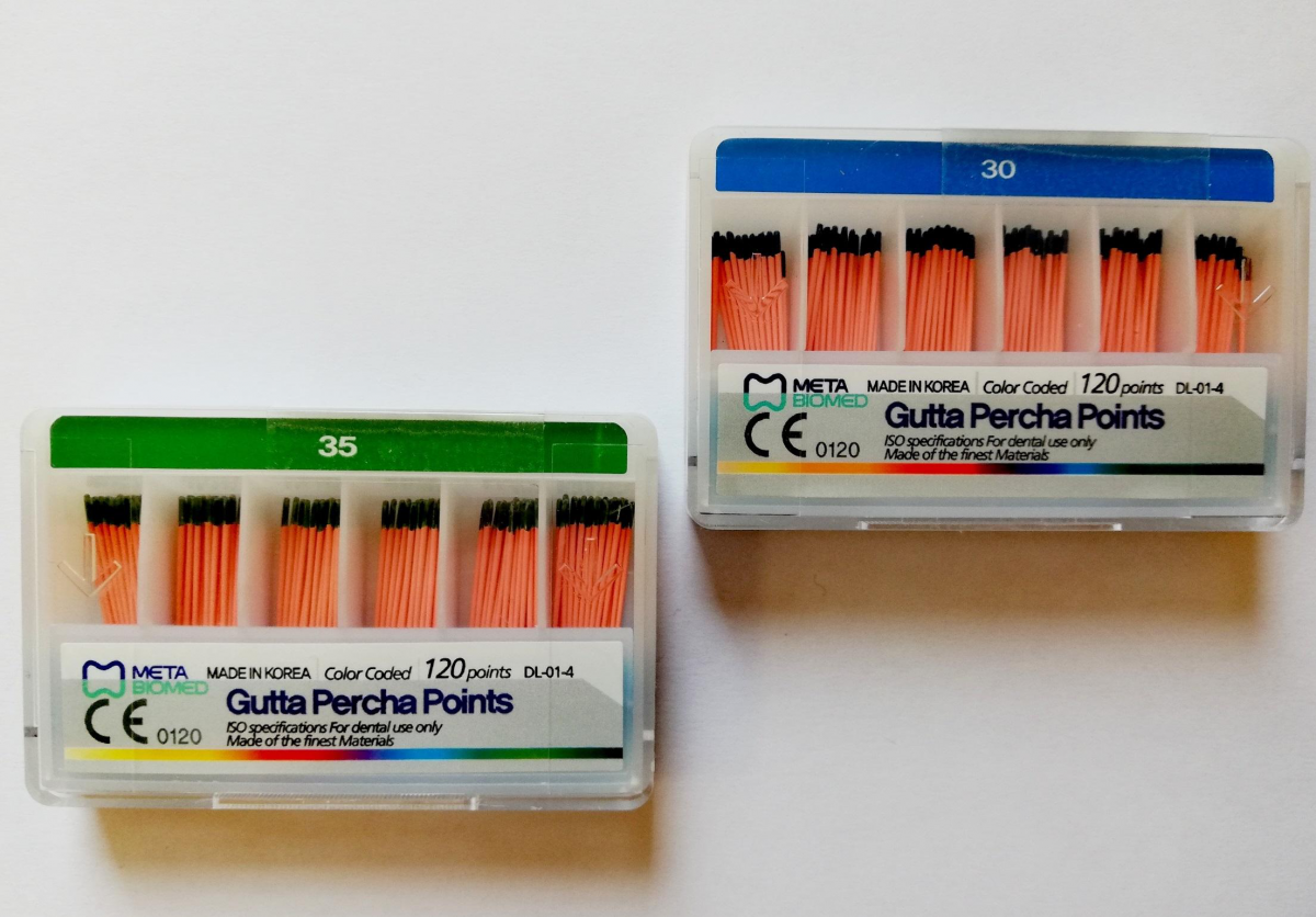 Gutta Percha Points, 120 pcs.