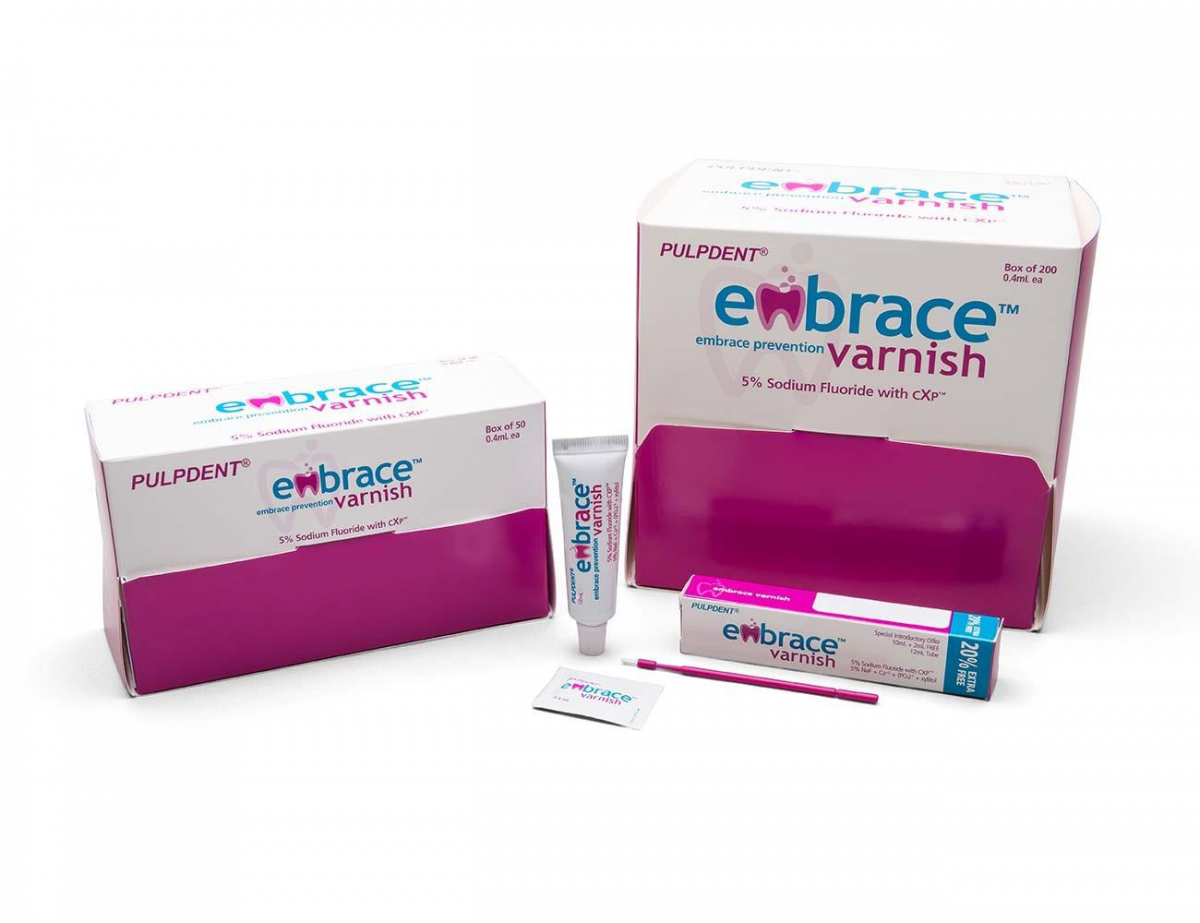 Fluoro lakas Embrace Varnish, 0,4 ml